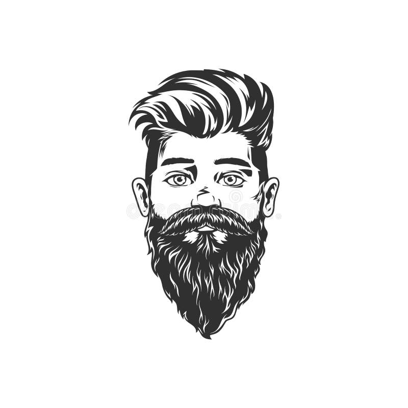 Sexy Man Beard Stock Illustrations 505 Sexy Man Beard Stock