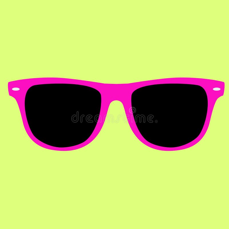 Pink Sunglasses Stock Illustrations – 10,254 Pink Sunglasses Stock ...