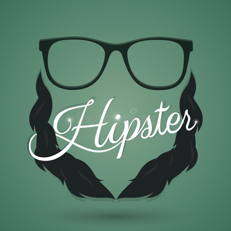 Hipster sign stock vector. Illustration of icon, logo - 46339302