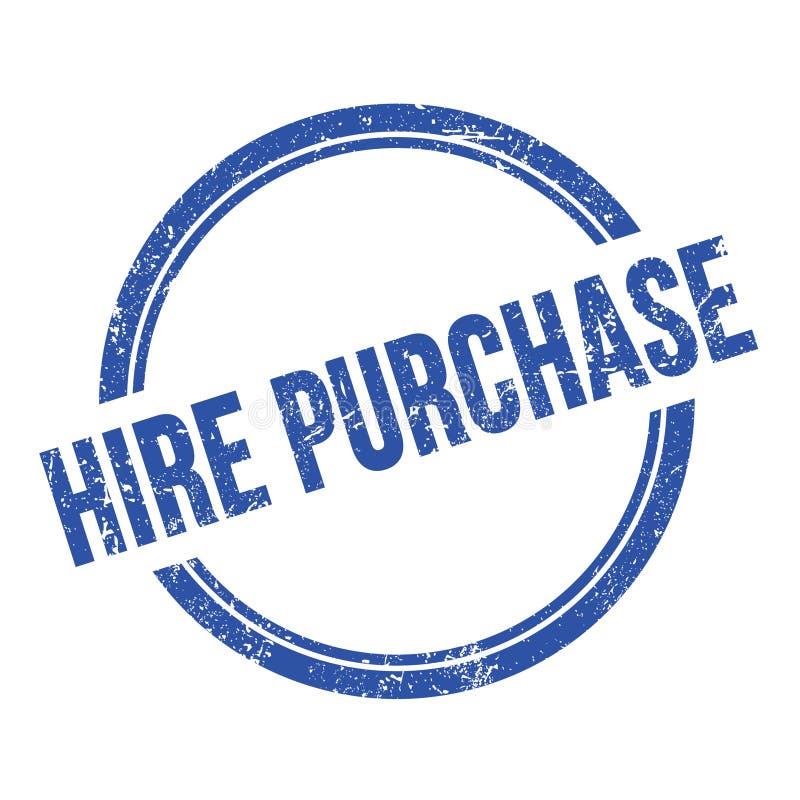 Hp Hire Purchase Concept with Big Word or Text and Team People with ...