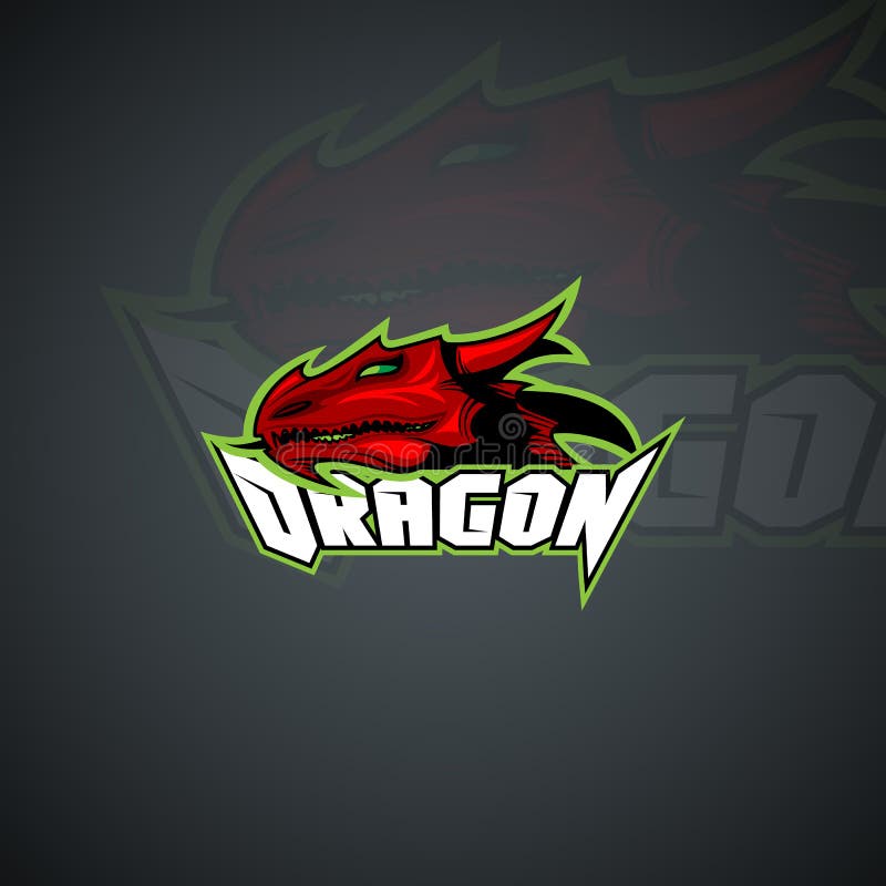 Dragon Logo Template. High Resolution Vector Image Stock Vector ...