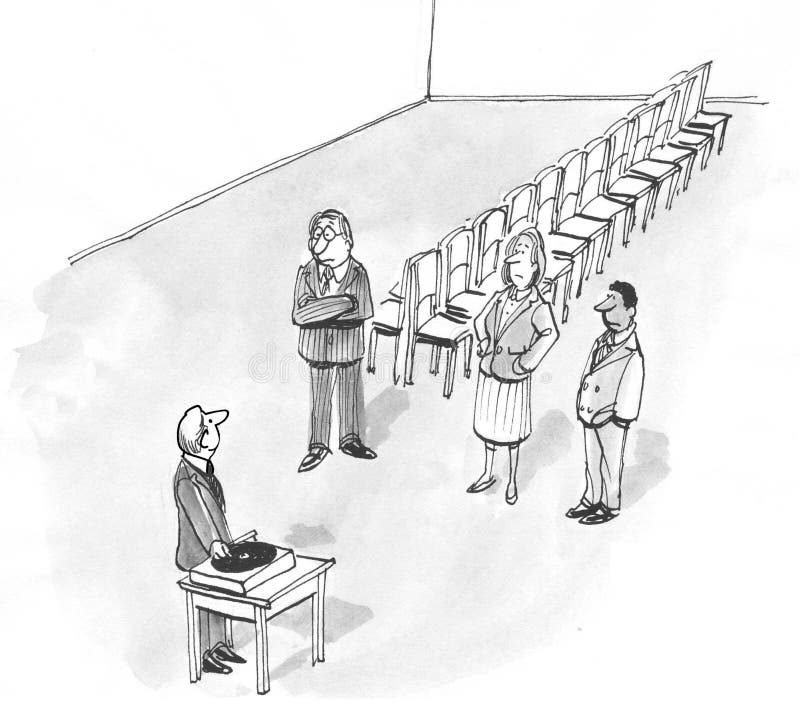 Musical Chairs Stock Illustrations – 541 Musical Chairs Stock ...