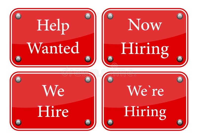 Hiring stock illustration. Illustration of copy, businessman - 12618896