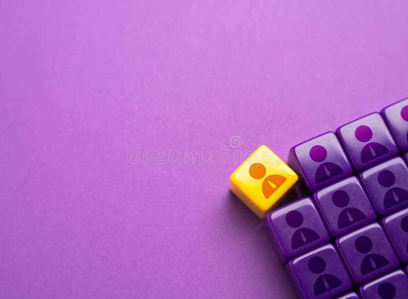 Hiring by Competition. Select from a Group of People Stock Photo ...