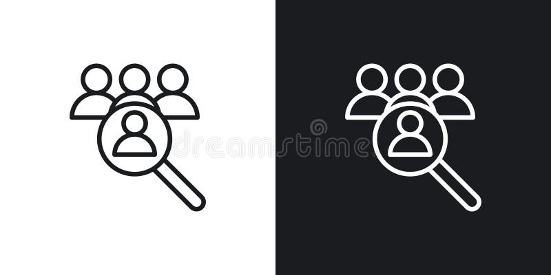Hiring icon stock vector. Illustration of people, employee - 338545504