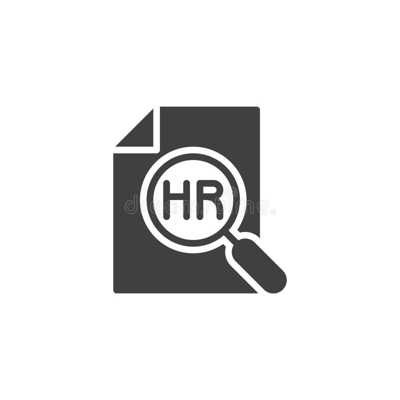 Hiring and Interview Vector Icon Stock Vector - Illustration of flat ...