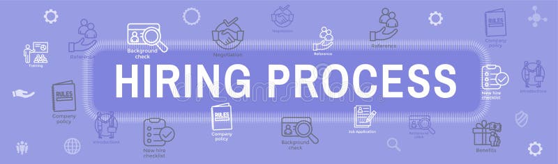 Hiring Process Vector Stock Illustrations – 2,484 Hiring Process Vector ...
