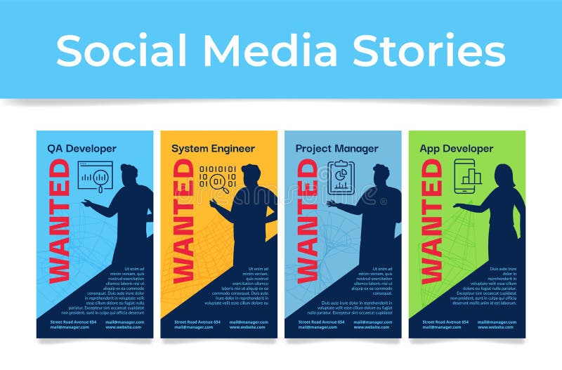 Social Media Manager Wanted Stock Illustrations – 93 Social Media ...