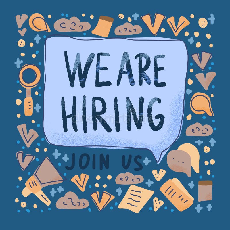 We are Hiring Quote. Vector Text Illustration Stock Vector ...