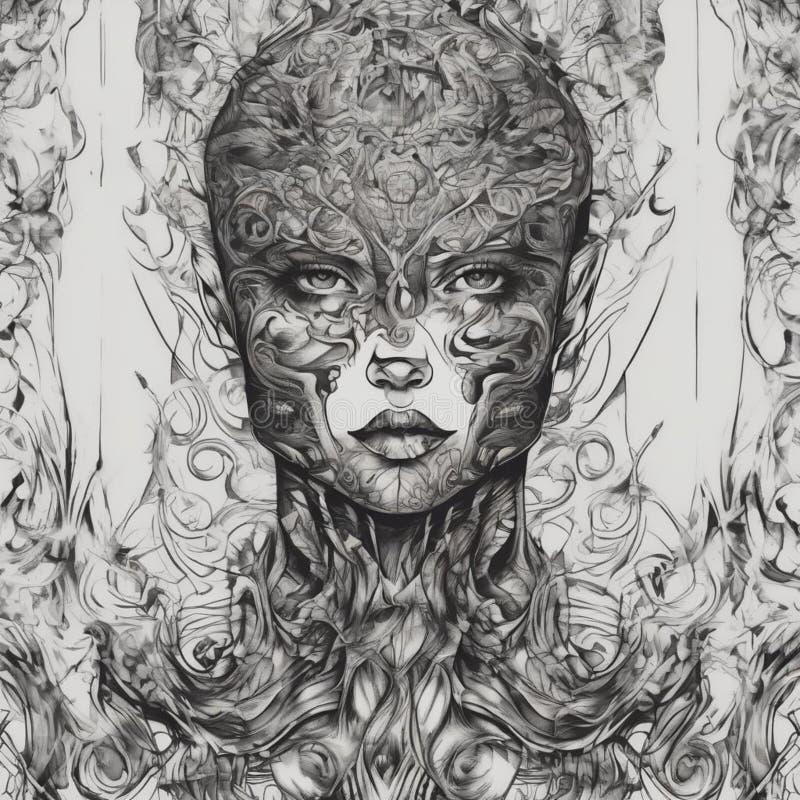 Black Hirl Sketch Stock Photos - Free & Royalty-Free Stock Photos from ...