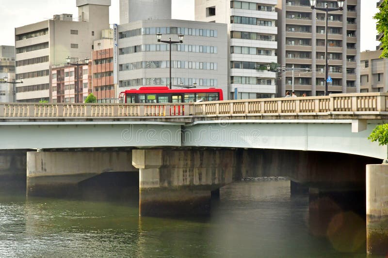Hiroshima Japan - August 6 2024 : Aioi Bridge Editorial Image - Image ...