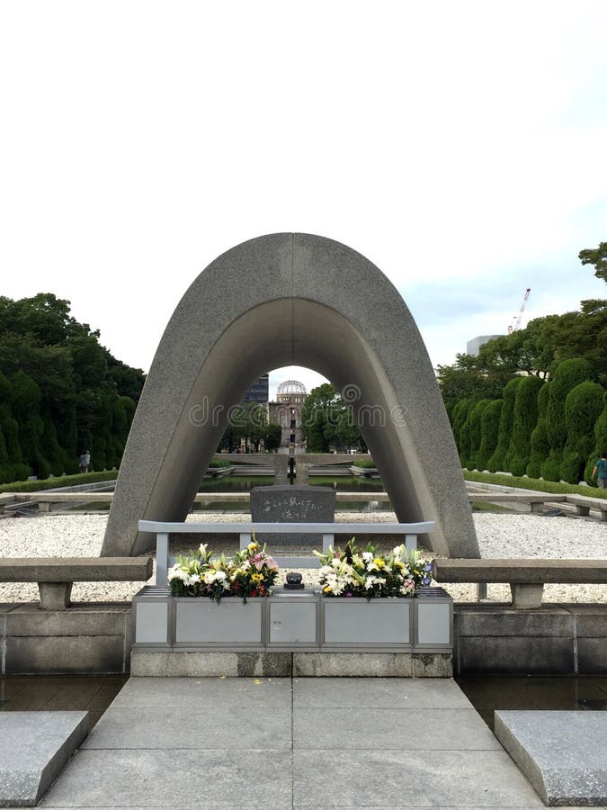 Hiroshima memorial editorial photography. Image of asian - 79858412
