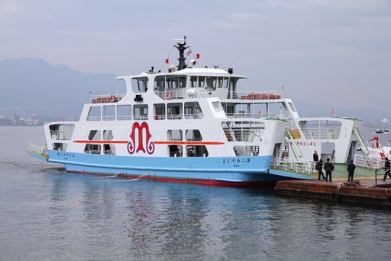 Hiroshima - Miyajima ferry editorial image. Image of mass - 25966760