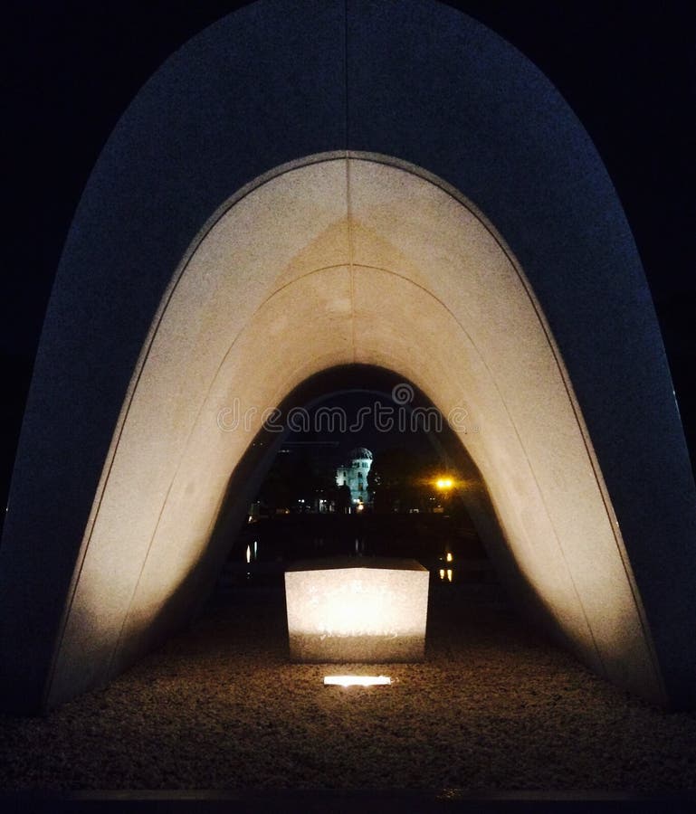 Hiroshima Night stock photo. Image of atomic, bomb, hiroshima - 62665632