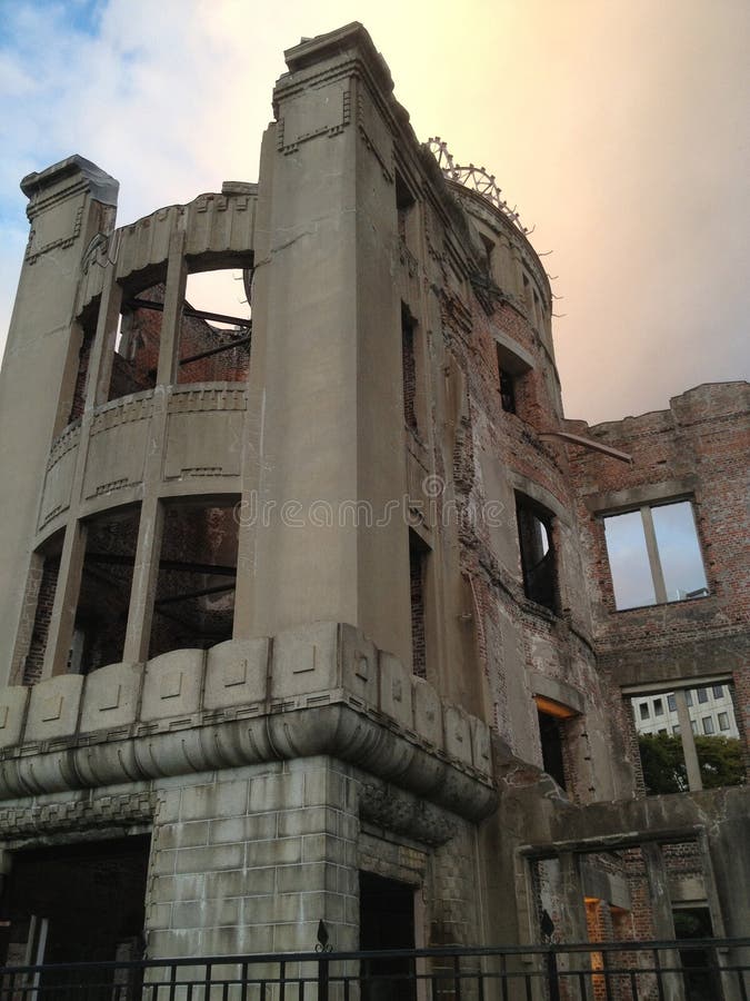 Hiroshima Peace Memorial, Atomic Bomb Dome, Japan Editorial Stock Image ...