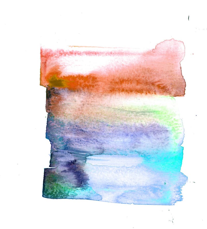 Abstract Watercolour Paint Fine Art Textures Stock Illustration ...