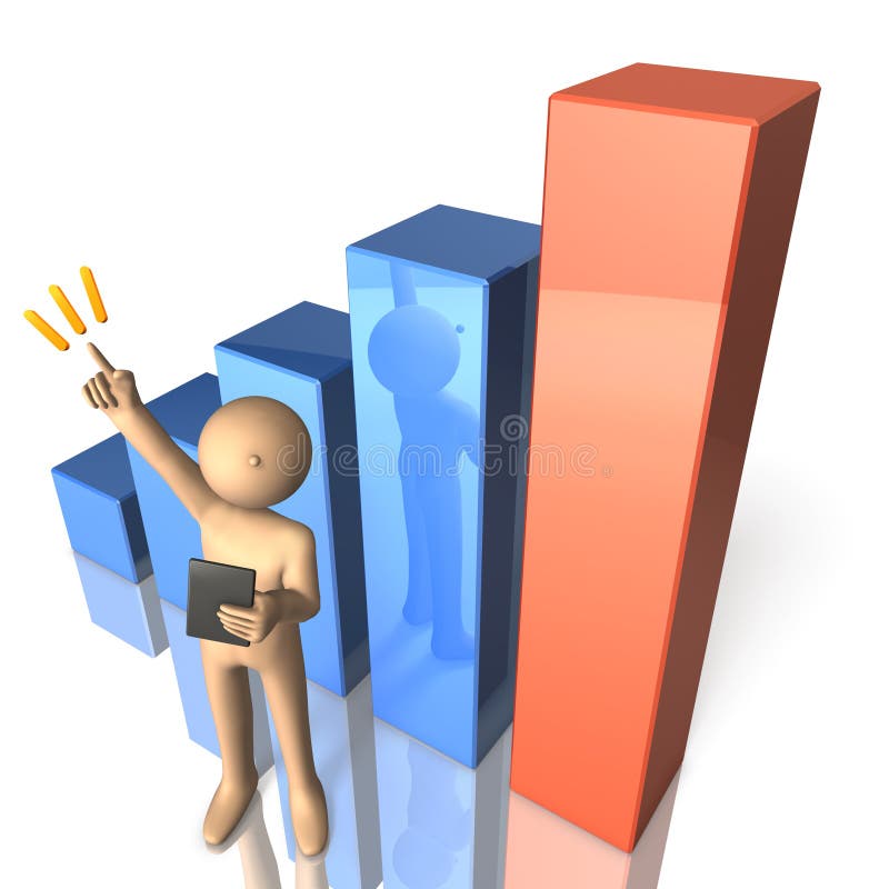 His Performance is Excellent. Stock Illustration - Illustration of ...