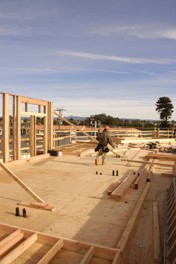 Hispanic carpenter stock image. Image of beams, joists - 3899223