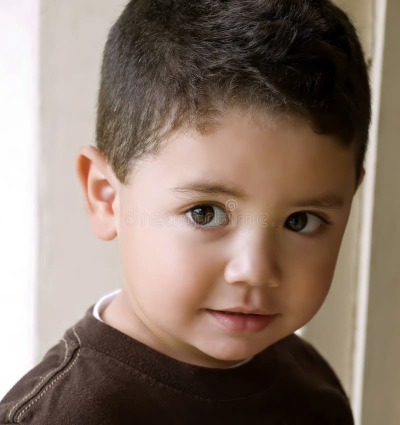 Hispanic Child stock image. Image of minority, young, outside - 5850109