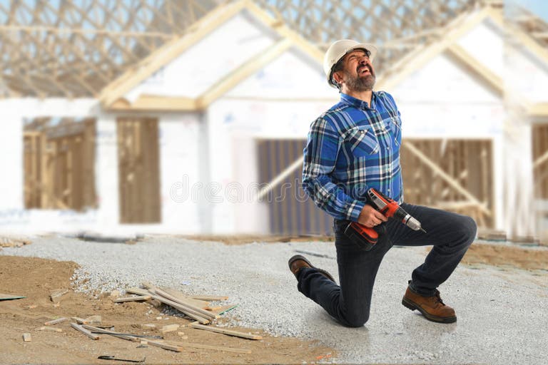 Hispanic Construction Worker Getting Back Injury Stock Photo - Image of ... Hispanic Construction Worker Getting Back Injury Stock Photo - Image of ...