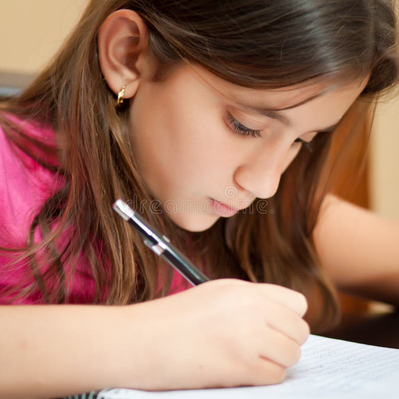 Math Homework Closeup stock image. Image of homework, math - 150853