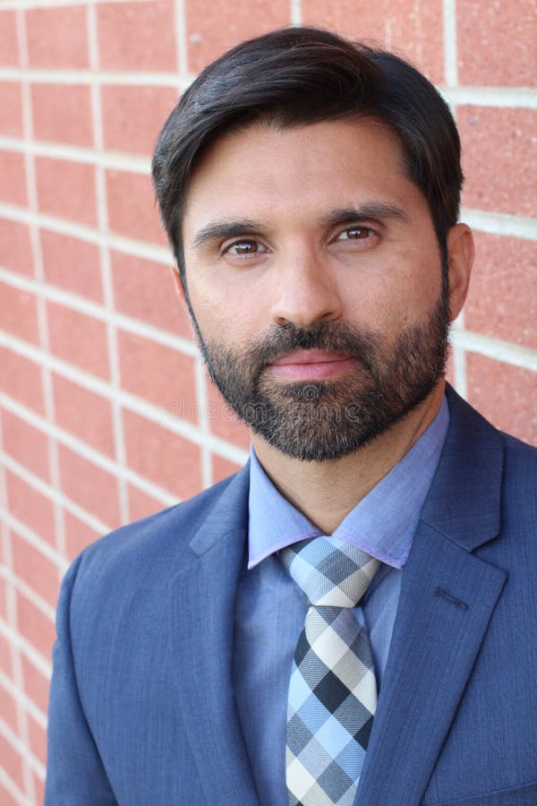 Hispanic Good Looking Executive Isolated Stock Image - Image of lawyer ...