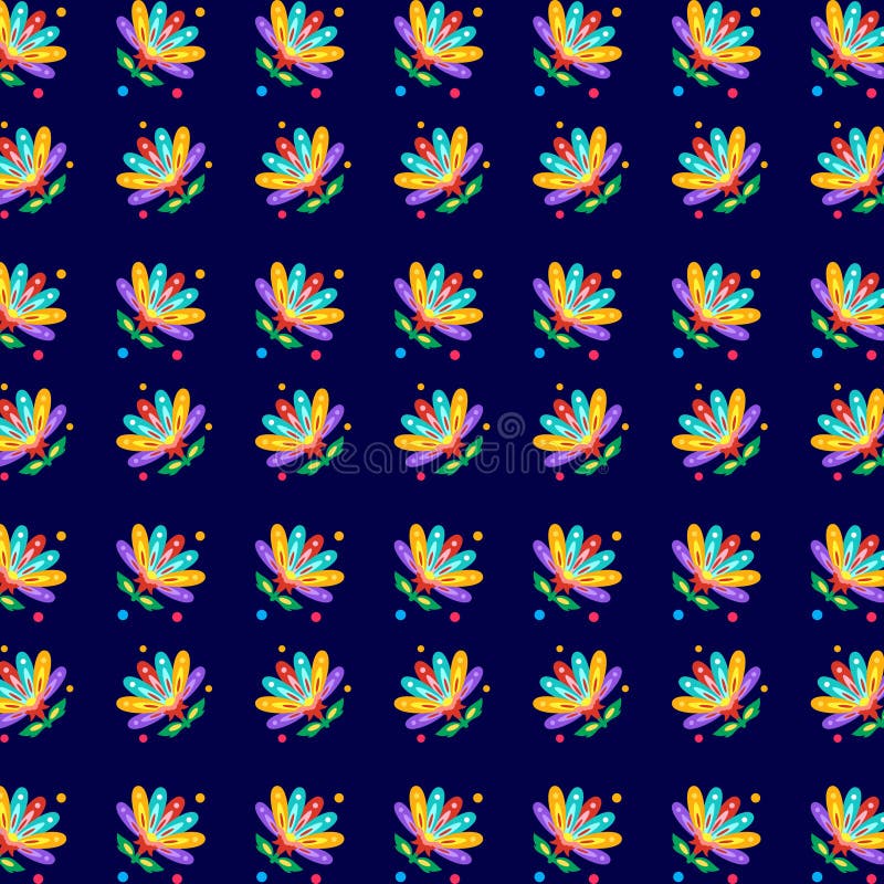 Hispanic Heritage Month Pattern Vector Design Stock Illustration ...