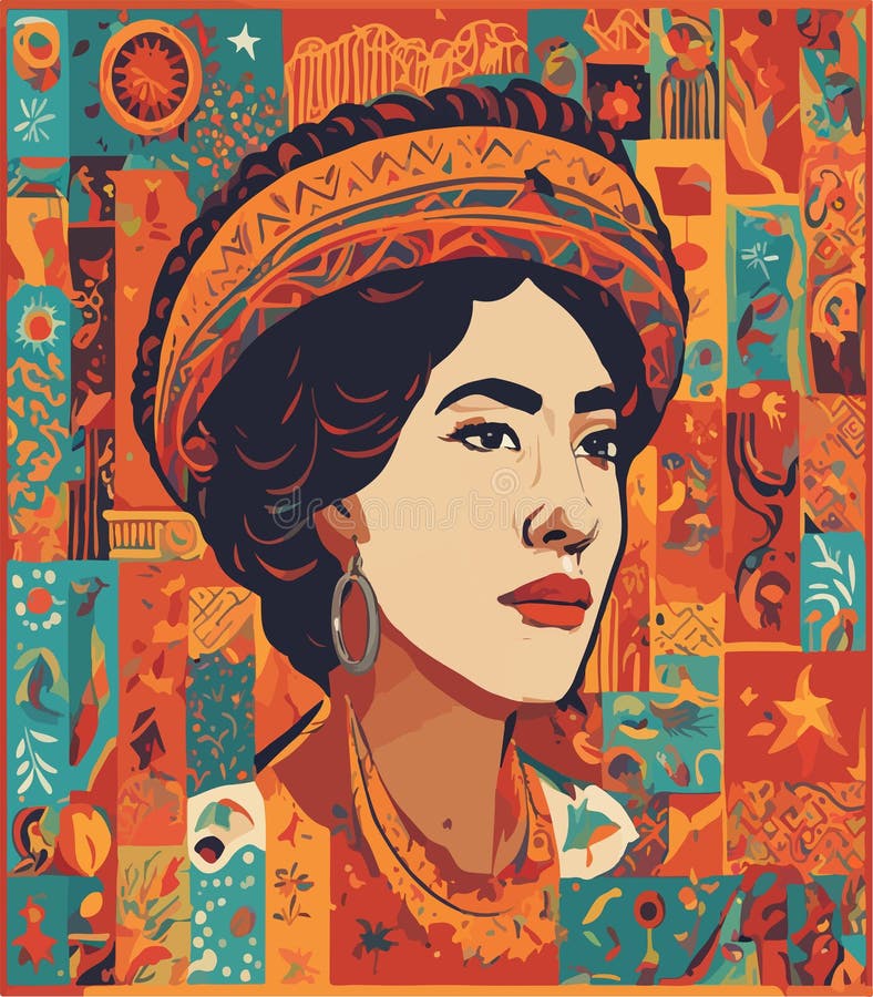Hispanic Heritage Month Vector Illustration Design Stock Vector