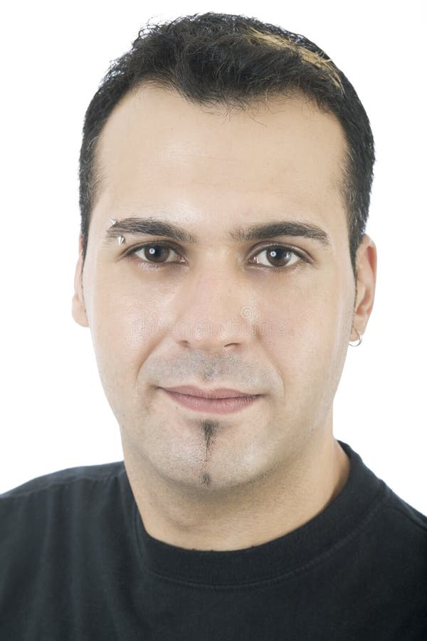 Hispanic male portrait 1 stock image. Image of indoors - 650341