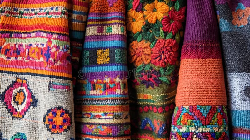 Hispanic textile stock image. Image of textured, serape - 332941653