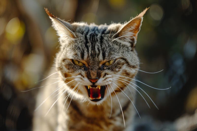 694 Angry Hissing Cat Stock Photos - Free & Royalty-Free Stock Photos ...