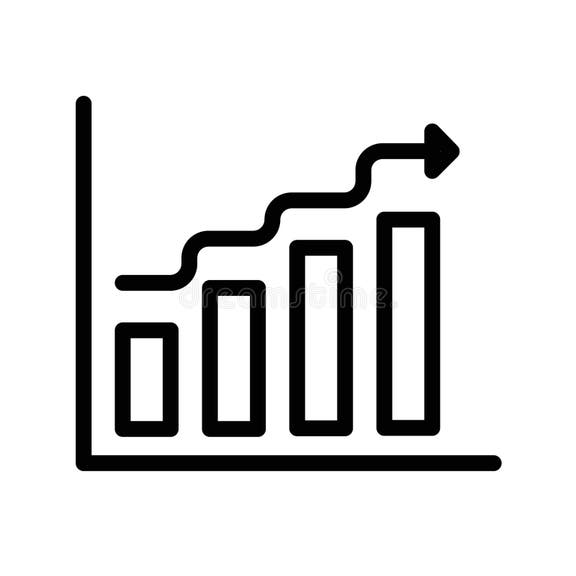 Histogram Chart Icon Ideal for Data Analysis and Statistics Stock ...