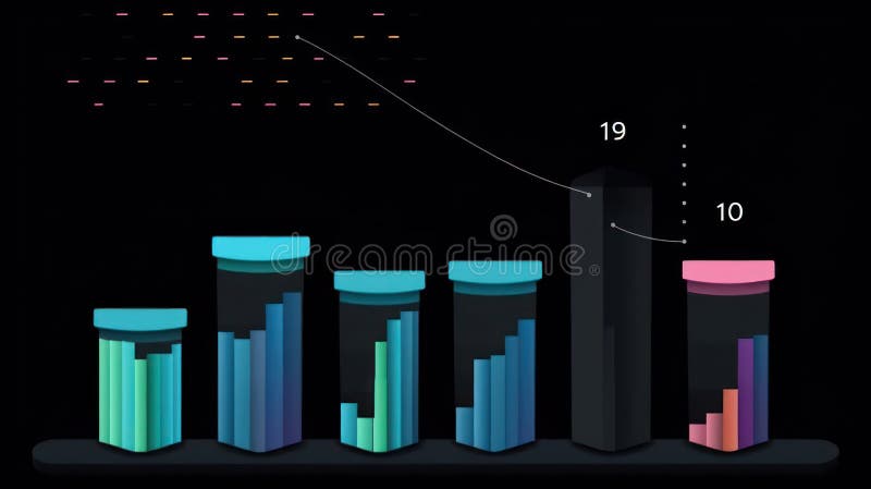 A Histogram Icon Showing the Distribution of Data Across Different Bins ...