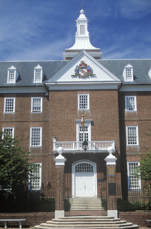 Red Brick Courthouse, Rockville, Maryland Stock Photo - Image of ...