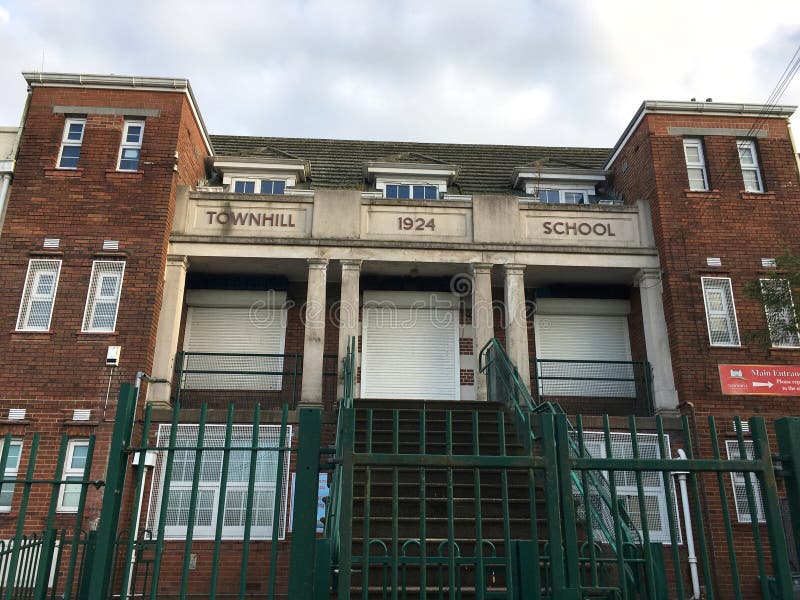 The Historic Architectural Style Building of Townhill School, Built in ...