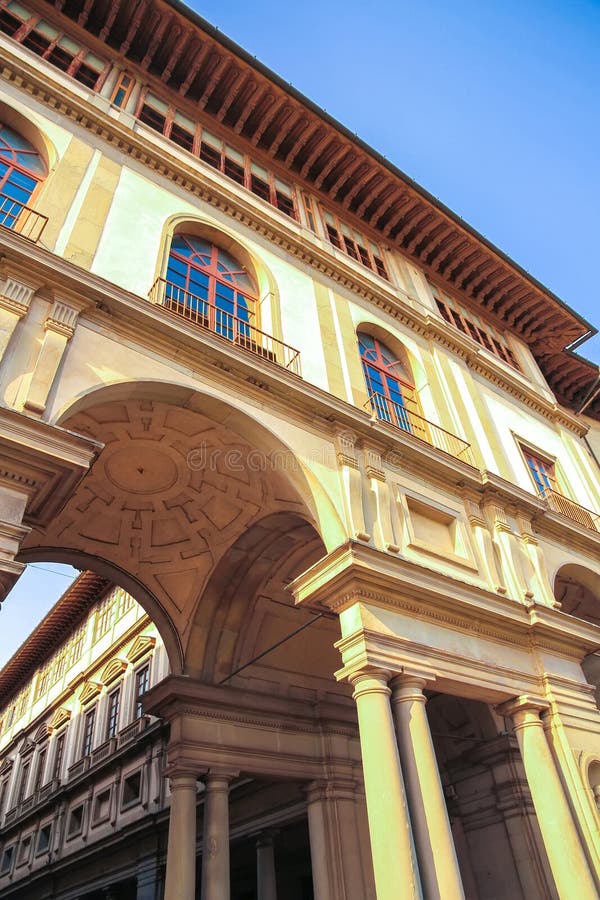 Historic Architecture of Florence on a Sunny Day Stock Image - Image of ...
