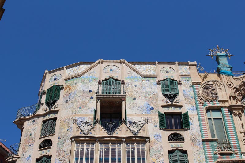 Historic Architecture in Majorca Stock Photo - Image of palma, vacation ...