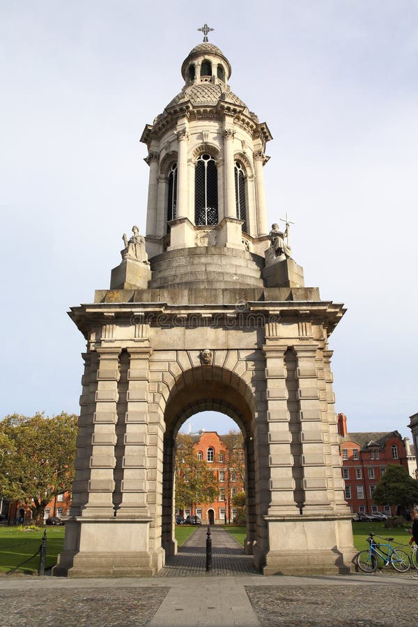Historic Architecture of University of Dublin Editorial Image - Image ...