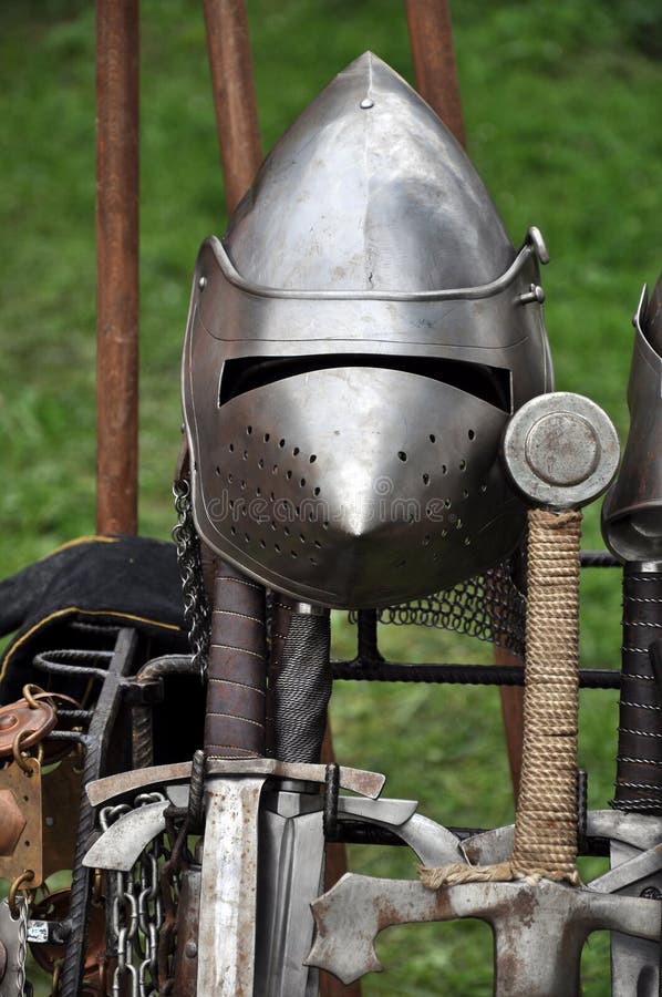 Historic armor stock image. Image of medieval, battle - 14322919