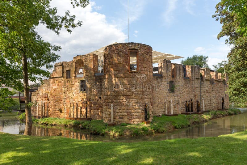 Historic Bad Vilbel Hesse Germany Stock Image - Image of buildings ...