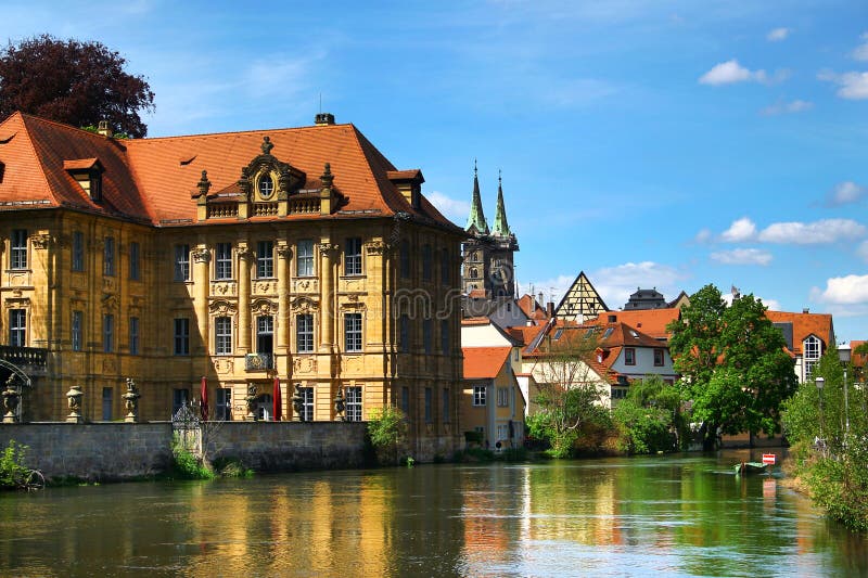Bamberg and the river stock photo. Image of beautiful - 277828300