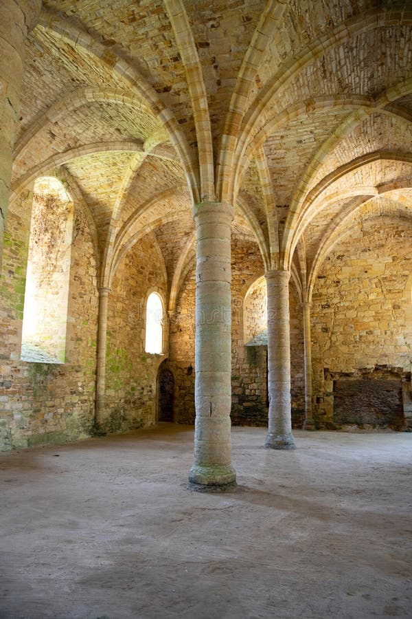 The Historic Battle Abbey in Hastings Stock Photo - Image of historic ...