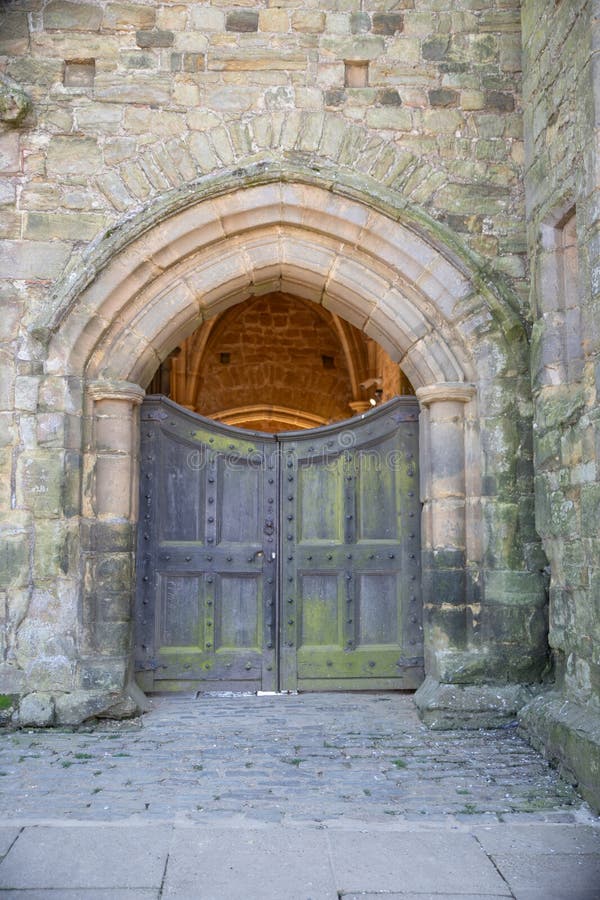 The Historic Battle Abbey in Hastings Stock Image - Image of remains ...