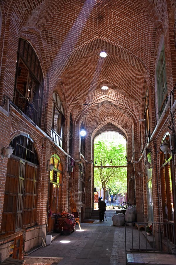 Tabriz Historical Bazaar , UNESCO World Heritage , Iran Editorial Photo ...