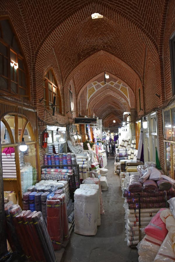 Tabriz Historical Bazaar , UNESCO World Heritage , Iran Editorial ...