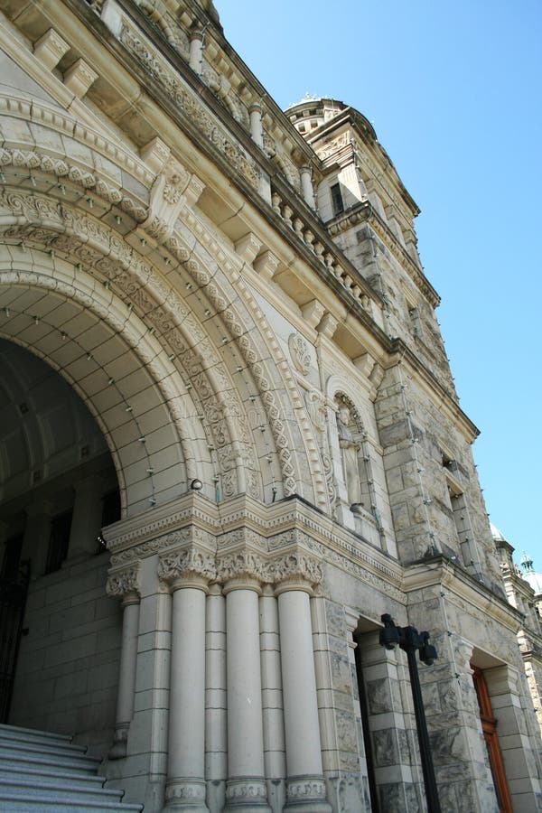 Historic Building in Victoria, British Columbia, Canada Stock Photo ...