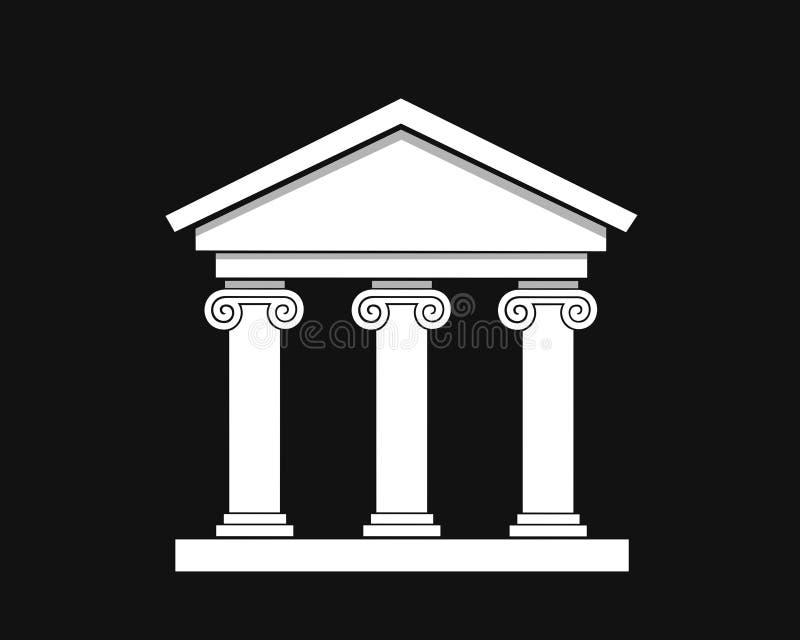 Historic Building from Ancient and Classical Times. Stock Vector ...