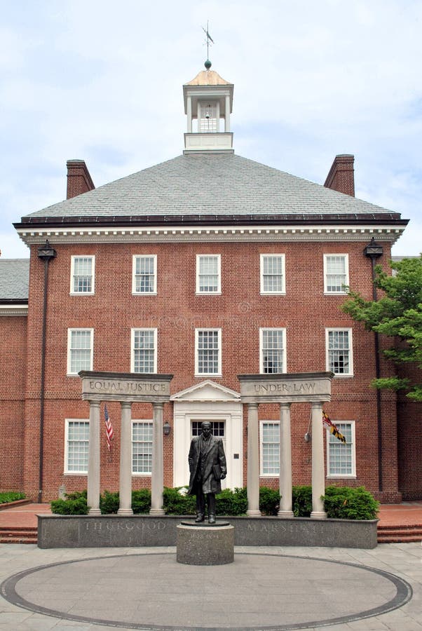 Historic Building in Annapolis, Maryland Stock Image - Image of ...