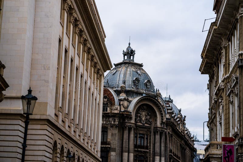 Historic Building Architecture in Bucharest, Romania, 2022 Stock Photo ...