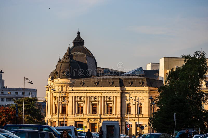 Historic Building Architecture in Bucharest, Romania, 2022 Editorial ...